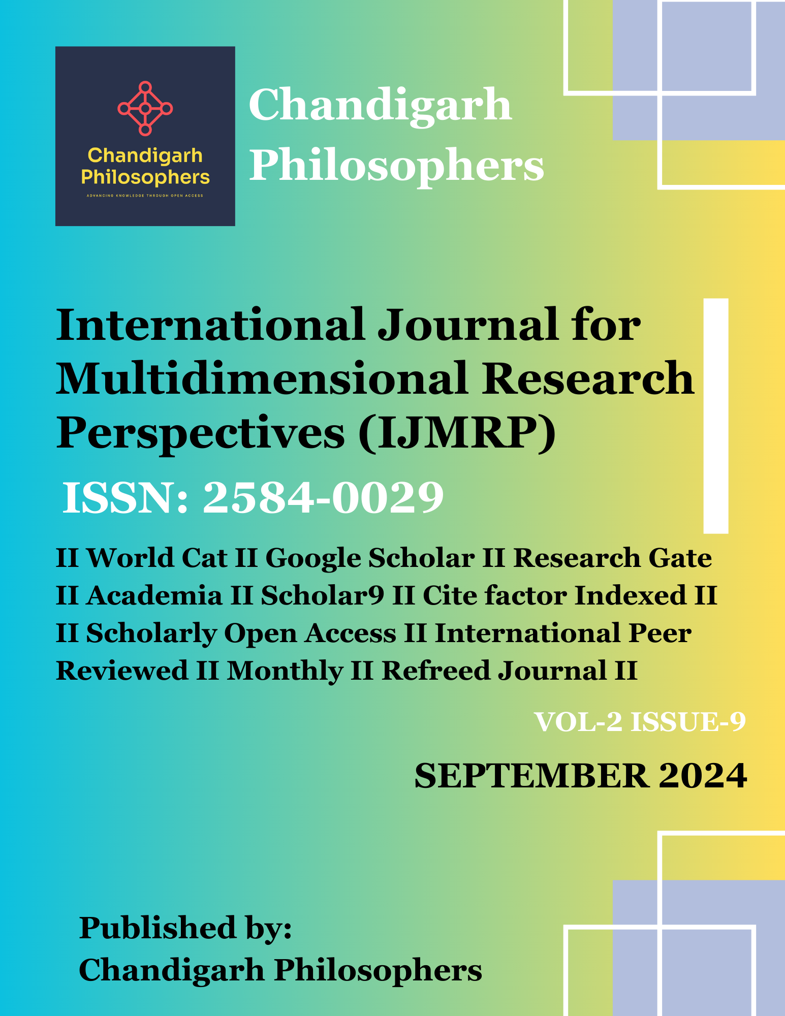 Vol. 2 No. 9 (2024) | International Journal for Multidimensional ...